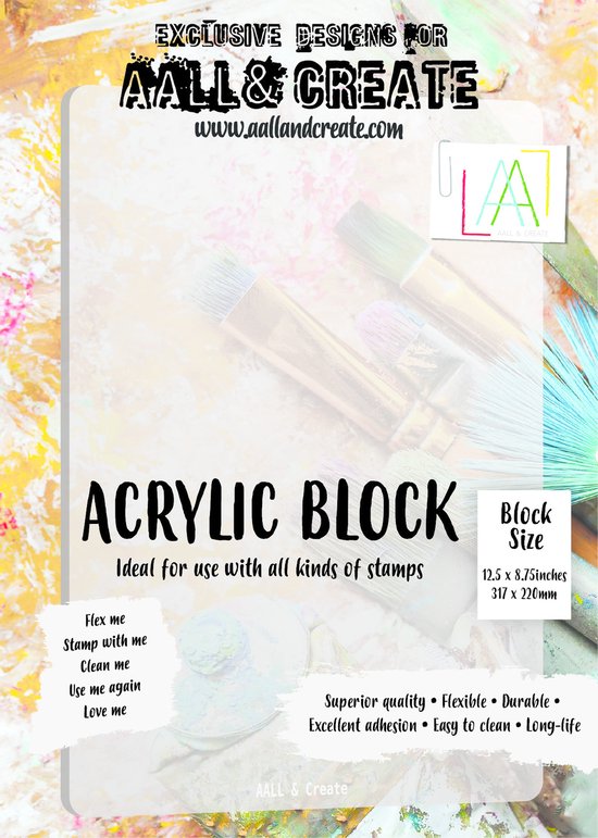 Acrylic Block A4 (AALL-AB-A4) | bol.com