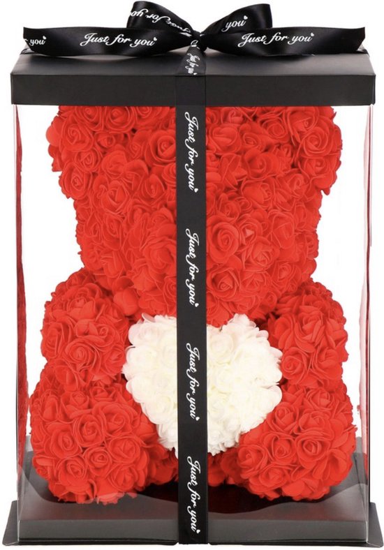 Cupido’s Choice ® Rozen beer 40 cm – Rozen teddybeer – Rose Bear ...