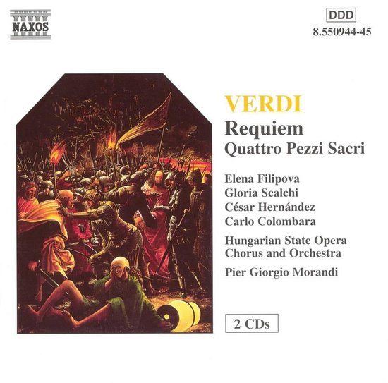 Verdi: Requiem, Quattro Pezzi Sacri / Morandi, et al, Scalchi | CD ...