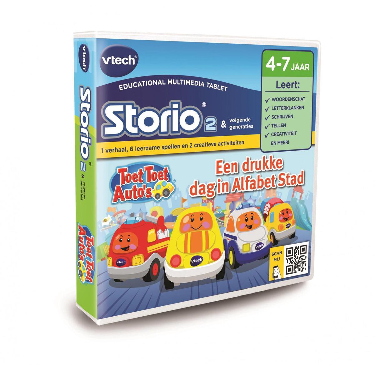 VTech Storio 2 Toet Toet Auto's - Game | bol.com