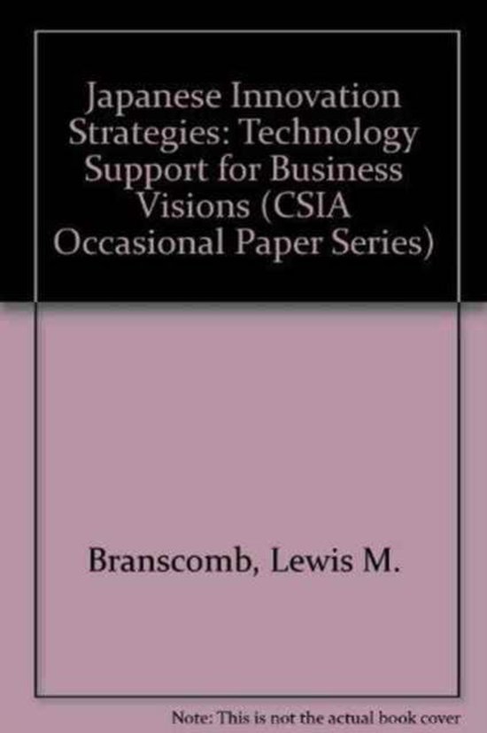 Japanese Innovation Strategies | 9780819192011 | Lewis M. Branscomb ...