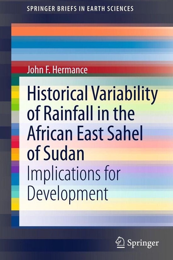 SpringerBriefs in Earth Sciences - Historical Variability of Rainfall in the African... | bol.com