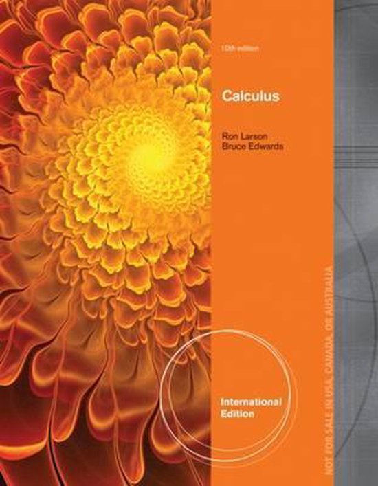 Calculus, International Edition | 9781285091082 | Ron Larson | Boeken ...