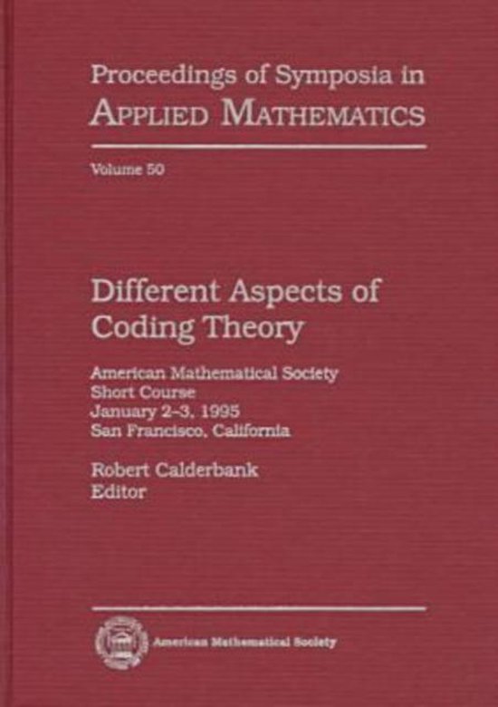 Proceedings of Symposia in Applied Mathematics- Different Aspects of ...