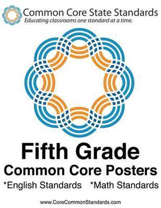 Fifth Grade Common Core Posters, Corecommonstandards | 9781479118380 ...