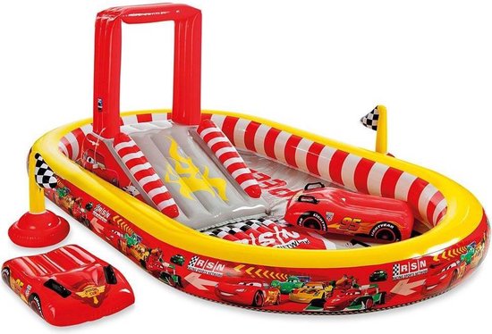 Intex Play Pool Cars Play Center - 348x198x121cm | bol.com