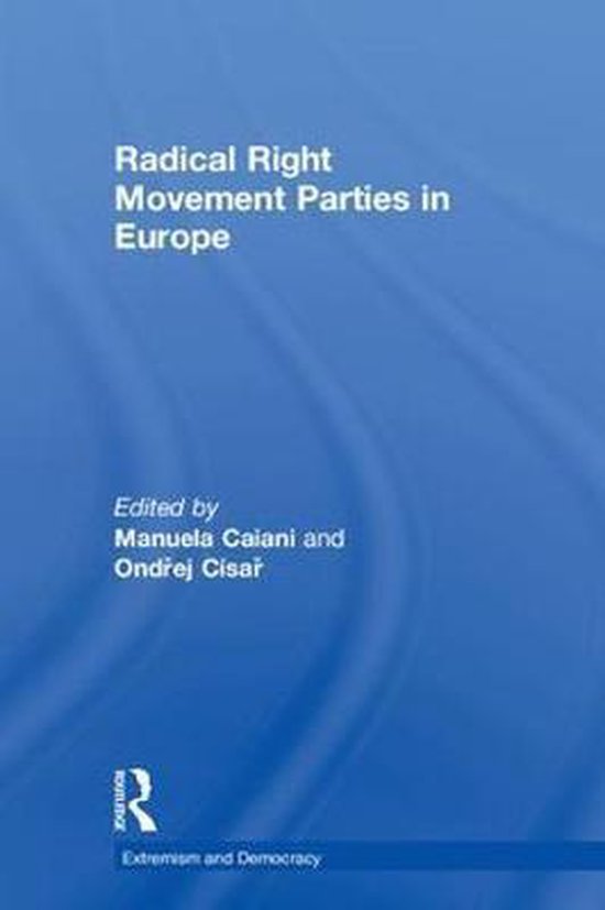 Radical Right Movement Parties in Europe | 9781138566712 | Manuela ...