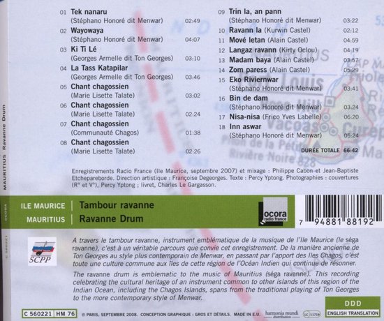 Various Artists - Ravanne Drum (CD), various artists | Muziek | bol