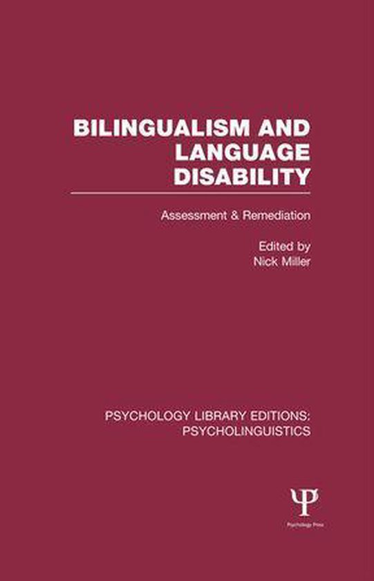 Bilingualism and Language Disability (ebook), Donal Oregan ...