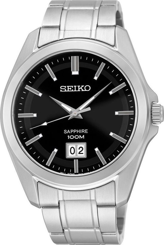 Seiko Basic SUR009P1 - Heren - Horloge - 40.5 mm | bol.com