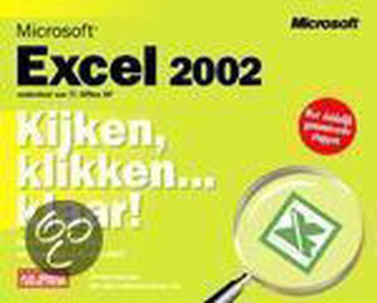 Microsoft Excel 2002 Kijken Klikken Klaa, Frye | 9789022944752 | Boeken | bol