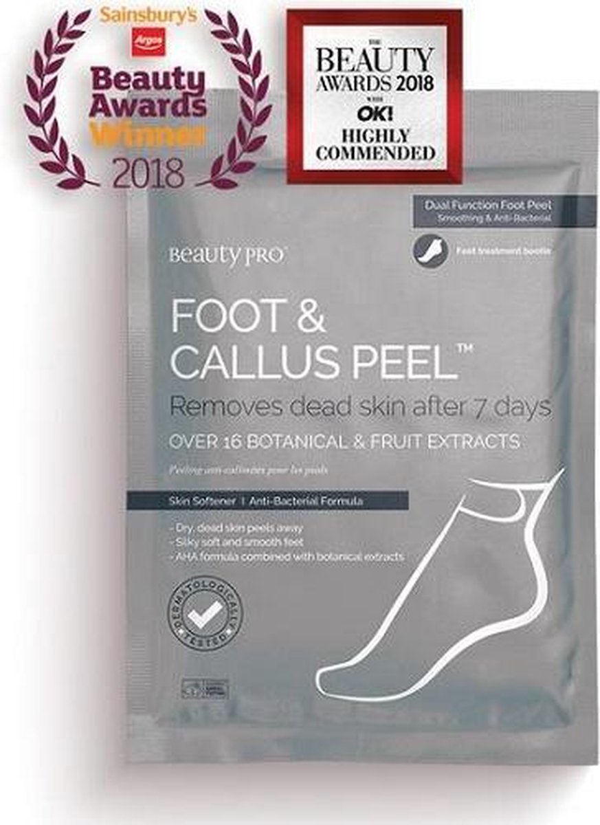 BEAUTYPRO PIED & CALLUS PEEL | bol.com
