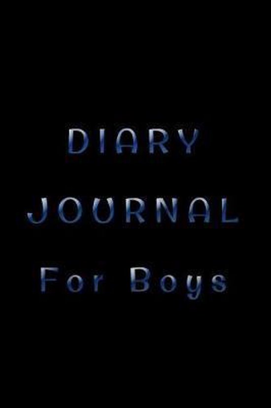 Diary Journal for Boys | bol.com