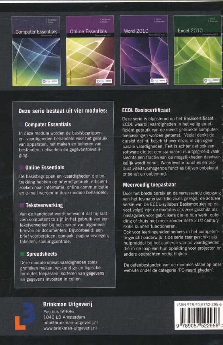Computer essentials | 9789057522956 | F. Willemsen | Boeken | bol.com