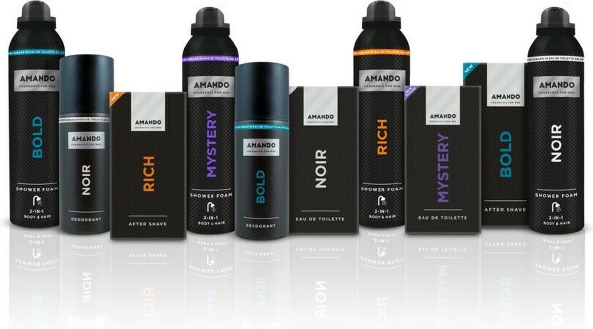 Amando Mystery Aftershave 100 ml | bol.com