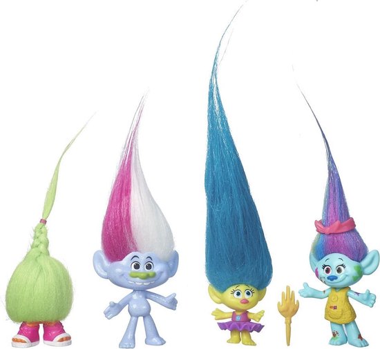 Hasbro DreamWorks Trolls Multipack met 4 figuren Assorti | bol.com