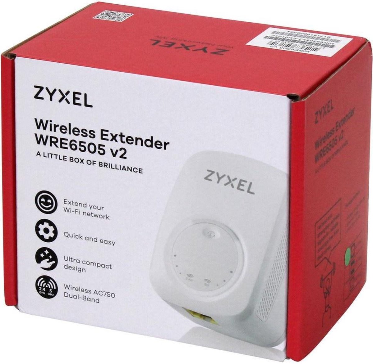 Zyxel WiFi Repeater WRE6505 5GHz | bol.com