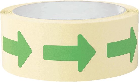 Beschrijfbare pijl stickers - zelfklevend papier - 35 x 25 mm - 500 ...