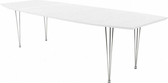 Rovigo eettafel uitschuifbaar wit | bol.com