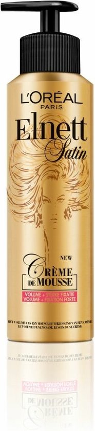 L'Oréal Paris Elnett Crème de Mousse Volume Haarmousse - 3 x 200 ml ...