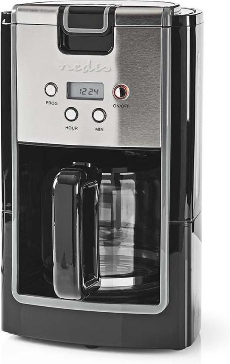 Nedis KACM120EBK machine à café Entièrement automatique Machine à café ...