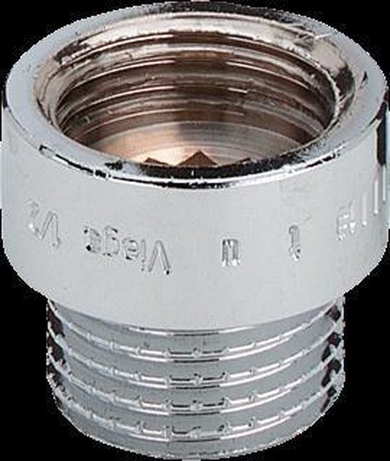 Viega Draadfitting verlengstuk 1/2x80 din 3526 chroom | bol