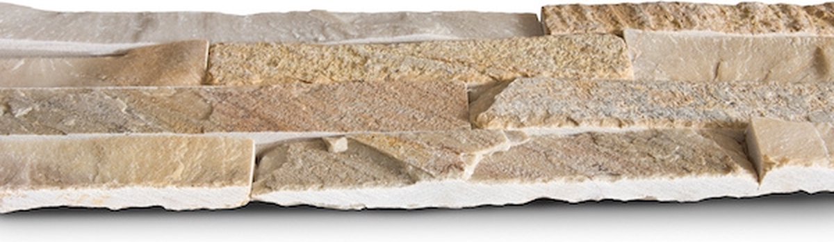 WOON-DISCOUNTER.NL - Steenstrip Nordstrand - Creme / Wit / Groen- Echt ...