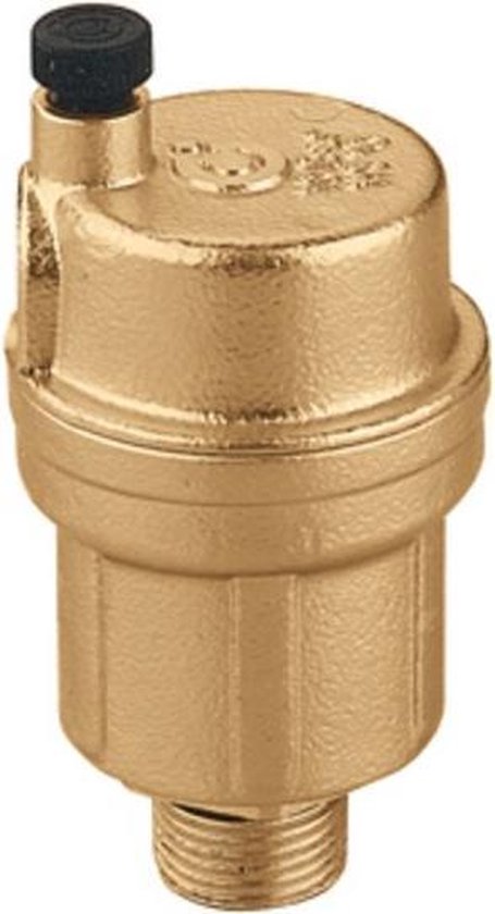Caleffi automatische ontluchter 1/2 met klep messing | bol.com