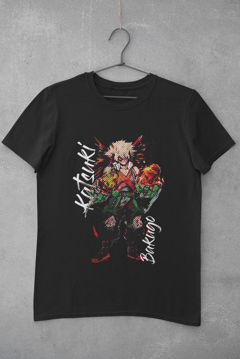 Katsuki Bakugo Anime Merchandise T-Shirt - Maat XL - Boku no Hero ...
