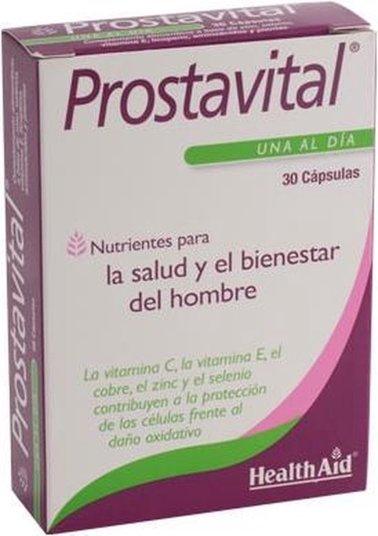 Health Aid Prostavital 30 Caps | bol