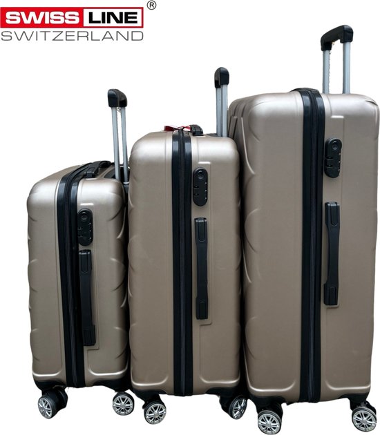 Swiss Line Switzerland - Reiskoffer - 70L - Goud | bol