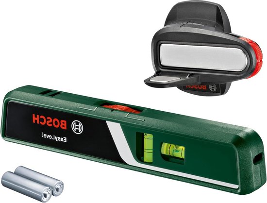EasyLevel laser waterpas met wandhouder - laserlijn en laserpunt voor ...