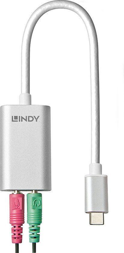LINDY AV Converter [USB-C - Jackplug] | bol