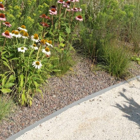 Ecolat tuin- of vijverafboording 25 m x 14 cm - set van 2 stuks | bol
