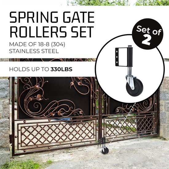 Bolt Dropper Bolt Dropper Spring Gate Wheel voor poorten tot 150 kg ...