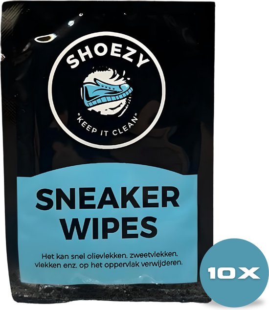 Shoezy | Sneaker Wipes (per 10 stuks) | Schoonmaakdoekjes voor sneakers | bol