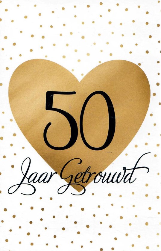 50 jaar getrouwd | bol