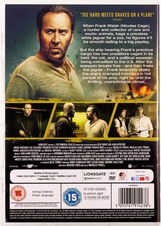 Primal [DVD] (DVD), Jeremy Nazario | DVD | bol