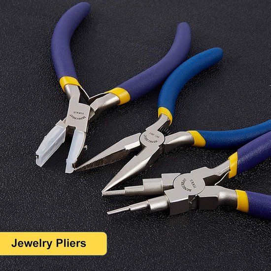 Sieraden Tang Tool Set - 3 Stuks - 6 in 1 - Bail Maken - Looping Tang ...