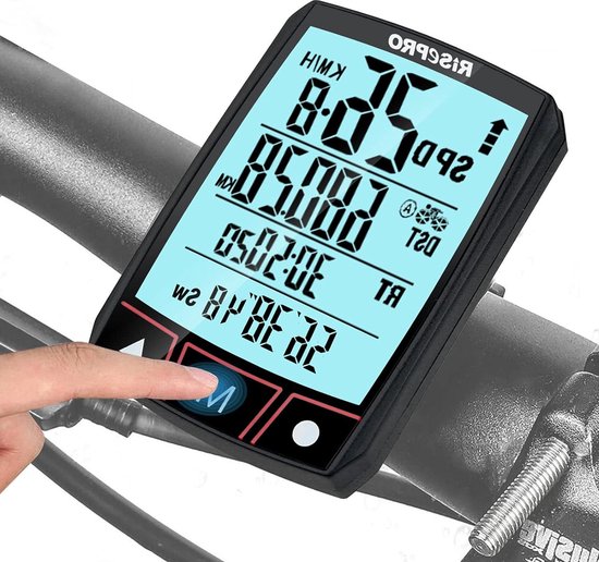 Kilometerteller Fiets Draadloze Fietscomputer Waterdicht ...