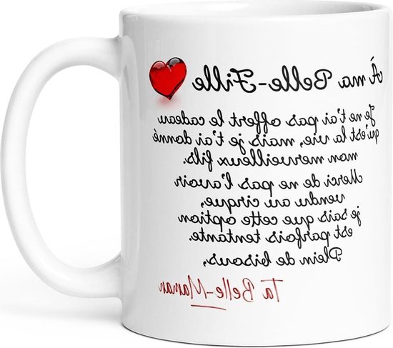 Luigi Collection Mug - Daughter In Law - Funny Message Humor - Clutter ...