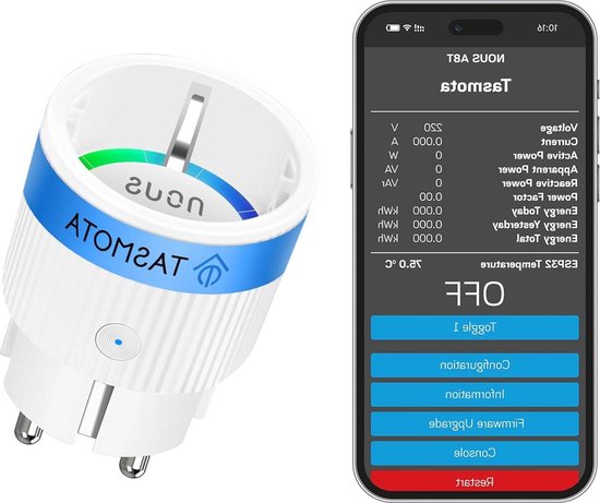 Stopcontact A8T kleinste WLAN ESP32 smart plug 10 A mini wifi ...