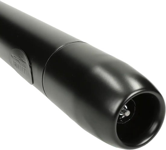 Uitlaat Bullet resonantie 28mm voor Puch Maxi zwart | bol