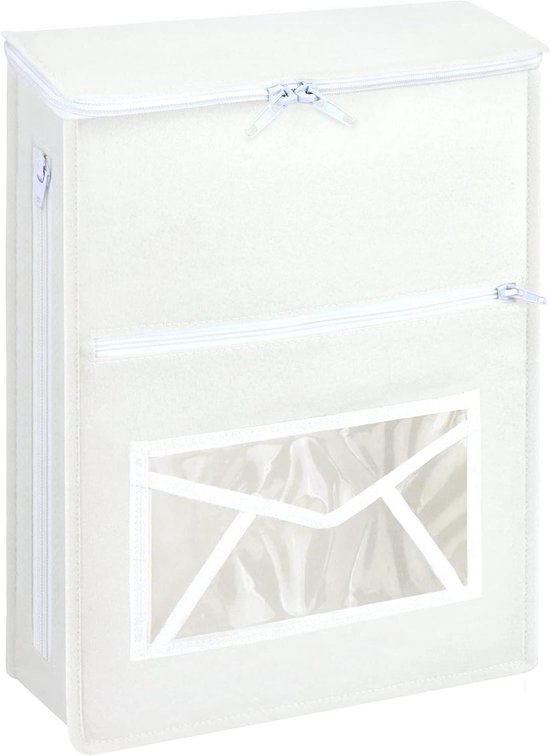 Mailbox Catcher White for UPVC Glasswood and Metal Doors - Felt Mail ...