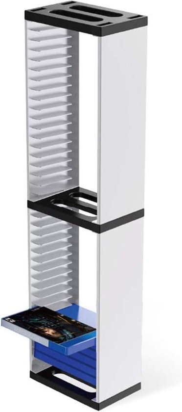 CD Shelf Storage Tower Disk Game Storage Rack - Houder voor PS5 ...