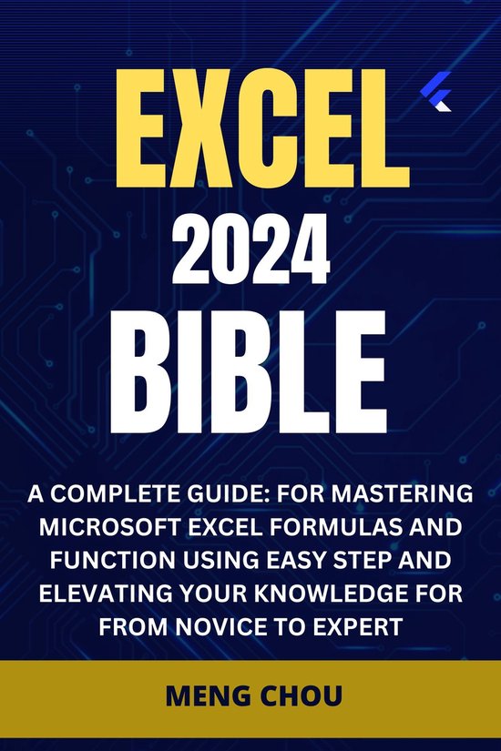 Excel 2024 bible (ebook), MENG CHOU | 1230007993084 | Boeken | bol