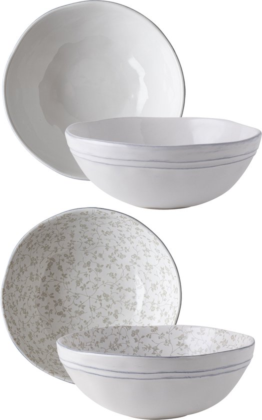 Laura Ashley Artisan Collectables Kommen set van 4 - Schaaltjes - Ø16cm ...