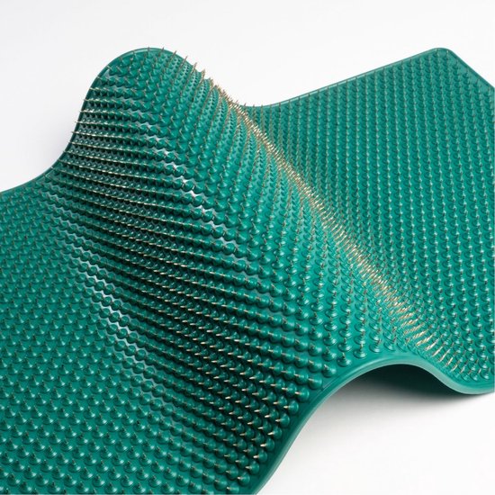 Lyapko Spijkermat Acupressuur mat Massager mat 7,0 - zilveren spijkers ...