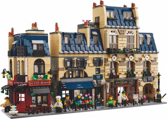 LEGO Parisian Street - Bouwset met 7 minifiguren en 3532 onderdelen ...