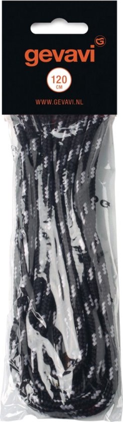Gevavi Veters Rond - Zwart - 180 cm | bol